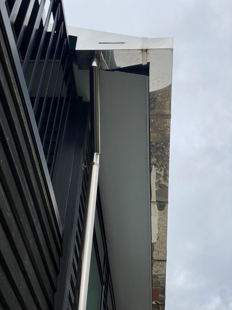 Stainless Steel Gutters, Downpipes & Flashings